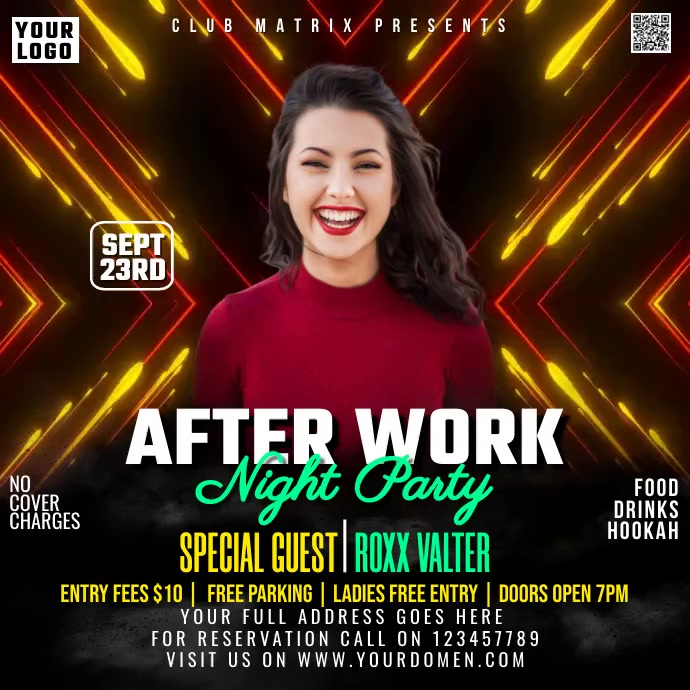 Pesta Malam Sepulang Kerja Templat | PosterMyWall