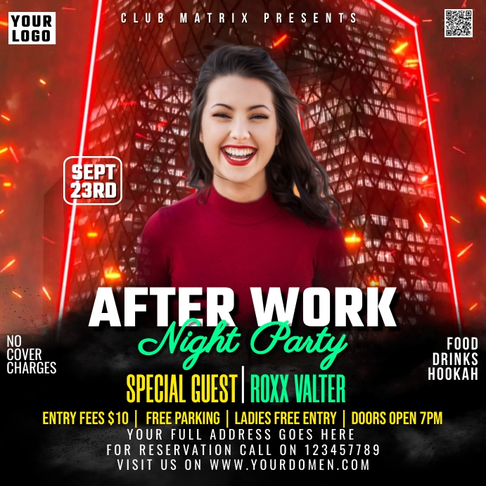 After work night party Template | PosterMyWall