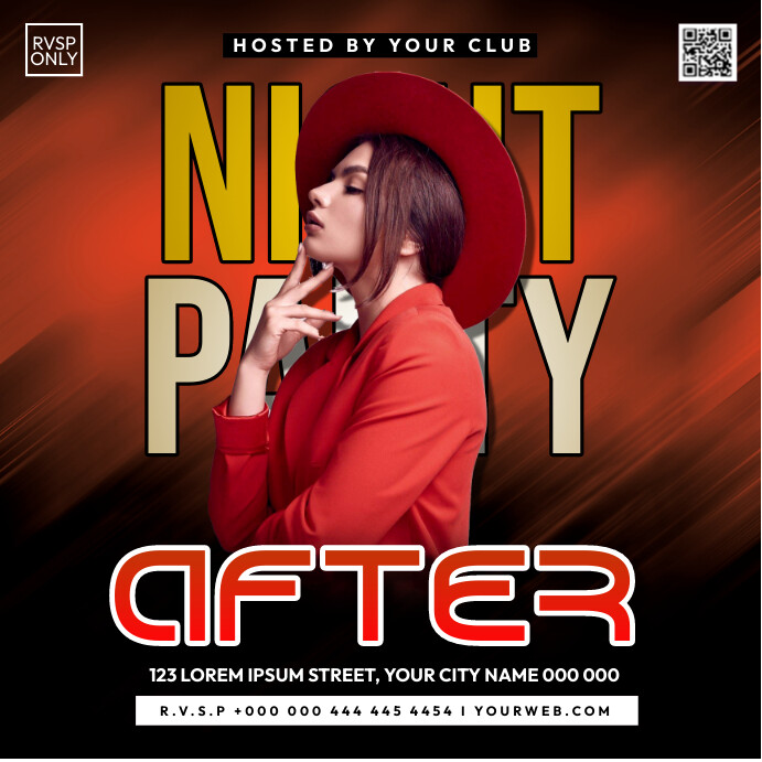 After Work Night Party Template | PosterMyWall