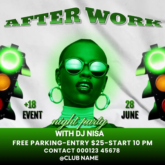Copy of After work night party | PosterMyWall
