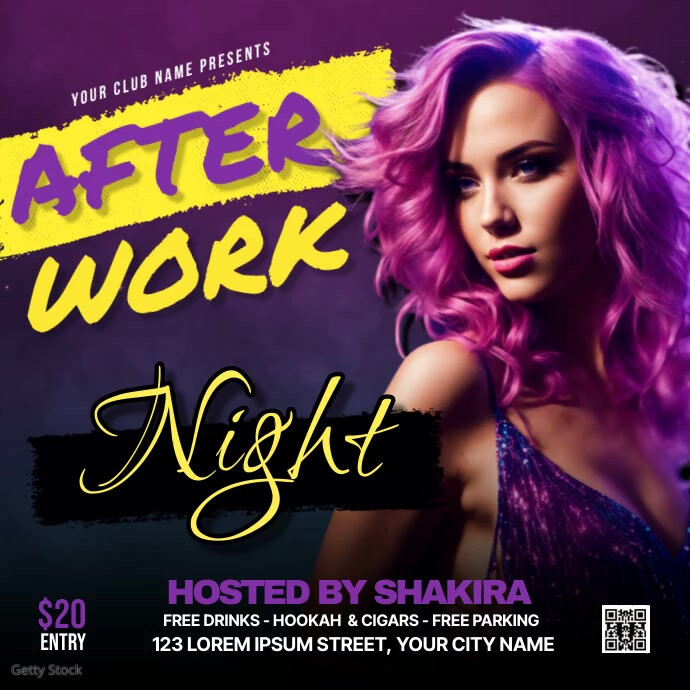 After Work Night Party Template | PosterMyWall