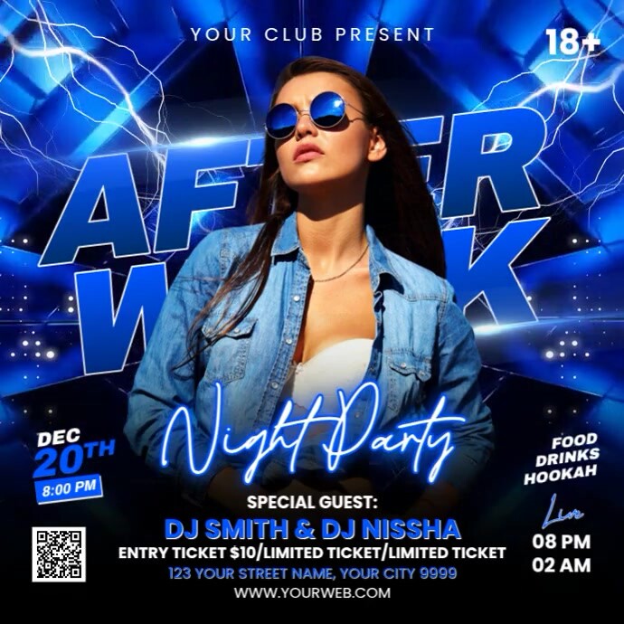 After work night party Template | PosterMyWall