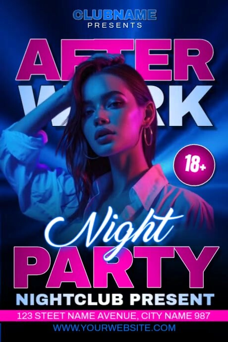 Copy of After Work Night Party | PosterMyWall