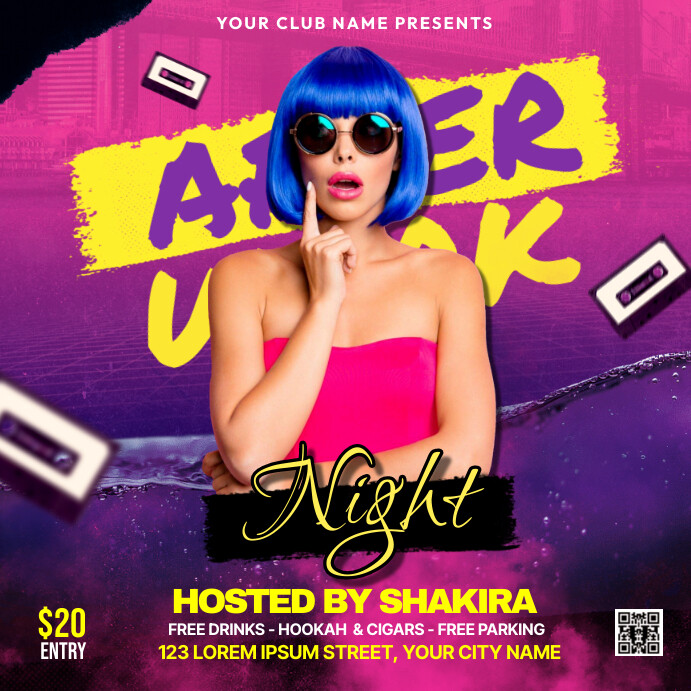 After Work Night Party Template | PosterMyWall