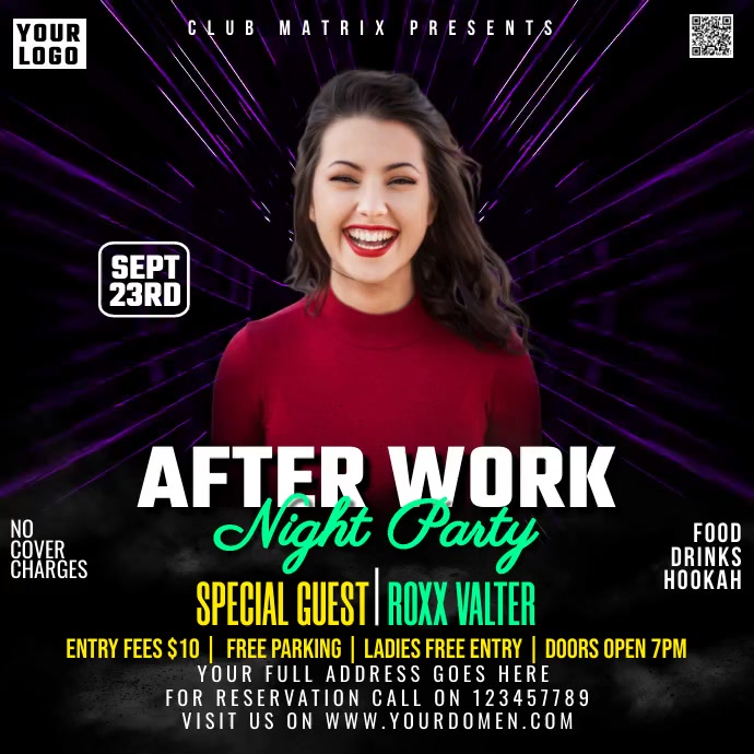After work night party Template | PosterMyWall