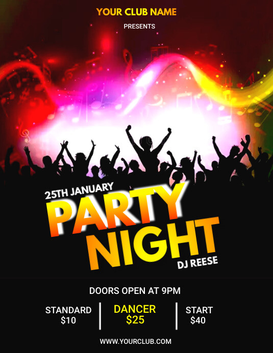 after work night party flyer Template | PosterMyWall