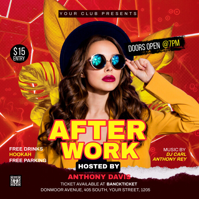 Plantilla de After Work Party Ads | PosterMyWall