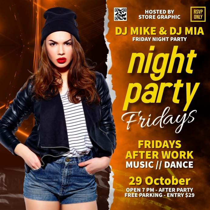 Copy of After Work Party Ads | PosterMyWall