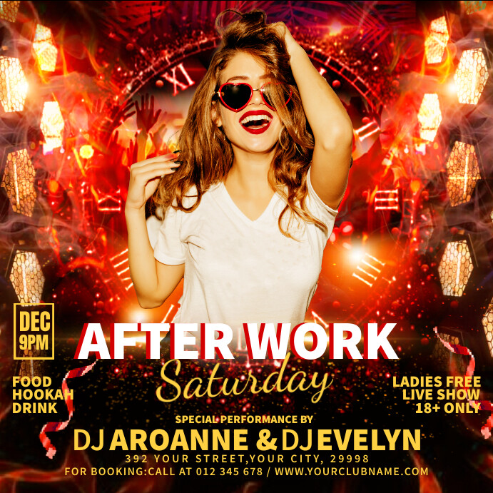 Plantilla de After Work Party | PosterMyWall