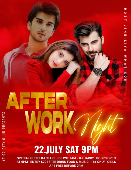 After work party Template | PosterMyWall