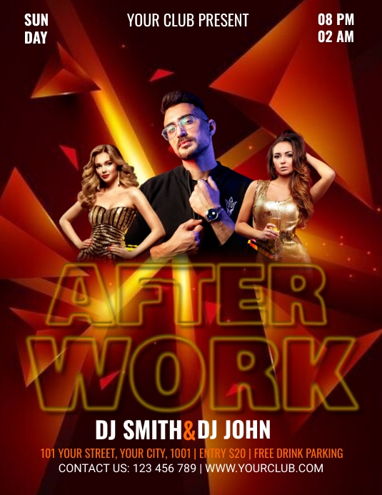 After work party Template | PosterMyWall