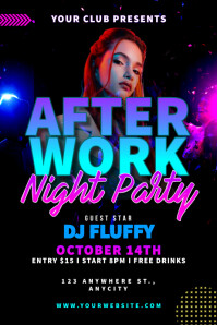 After Work Party Template | PosterMyWall