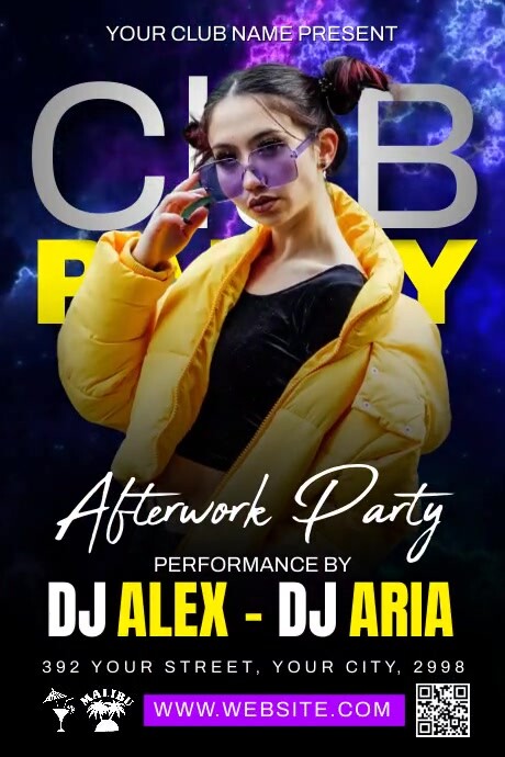 After Work Party Template | PosterMyWall