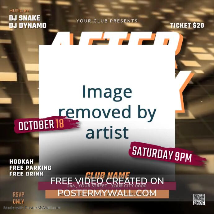 After Work Party Template | PosterMyWall
