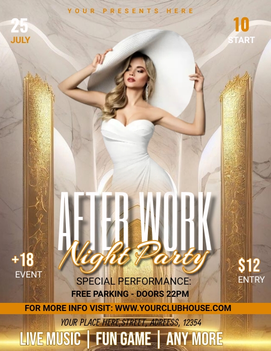 After work party Template | PosterMyWall