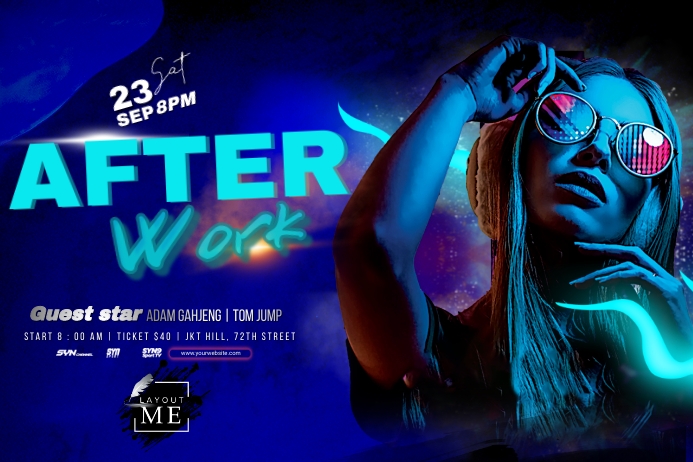 Modèle After Work Party | PosterMyWall
