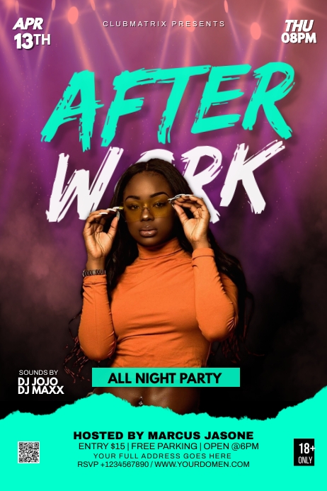 Copy of After work party | PosterMyWall