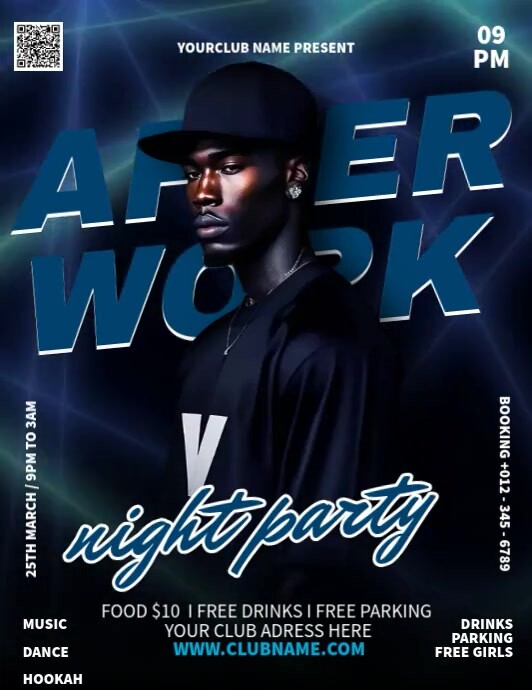 After Work Party Template | PosterMyWall