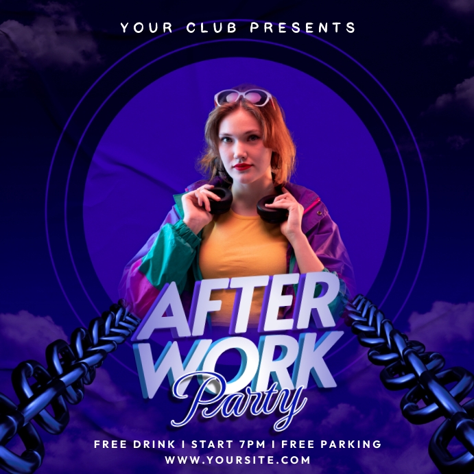 after work party Template | PosterMyWall