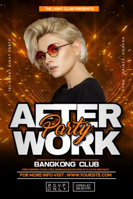 After Work Party Template | PosterMyWall