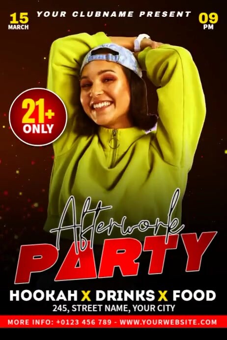 Plantilla de After Work Party | PosterMyWall