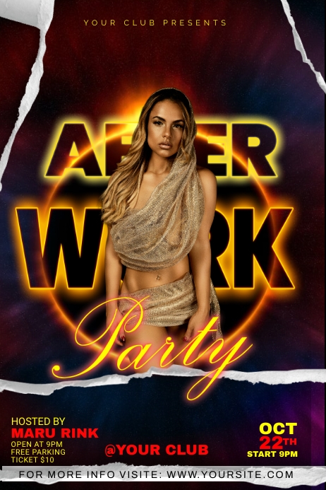 after work party Template | PosterMyWall