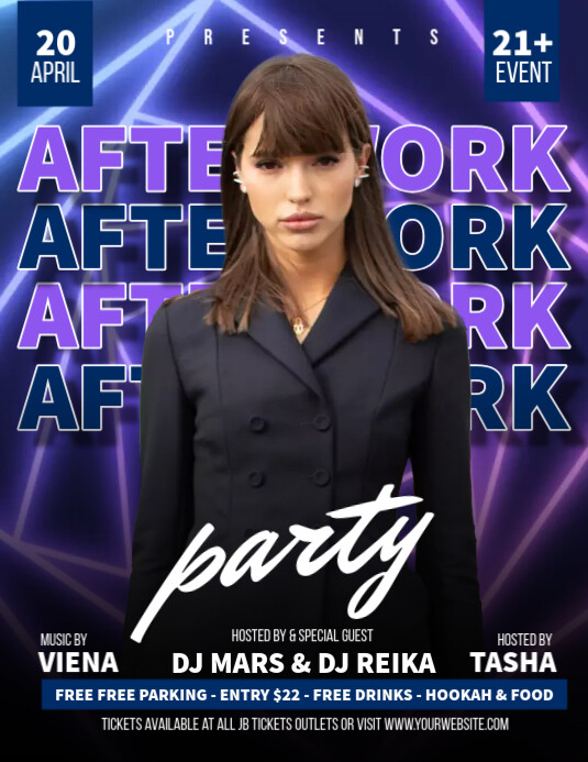 After Work Party Template | PosterMyWall