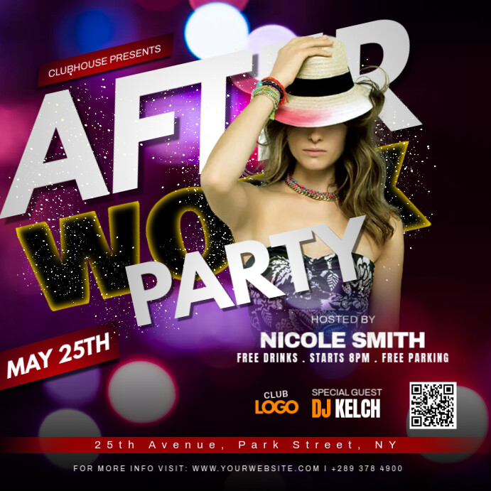 After work party Template | PosterMyWall