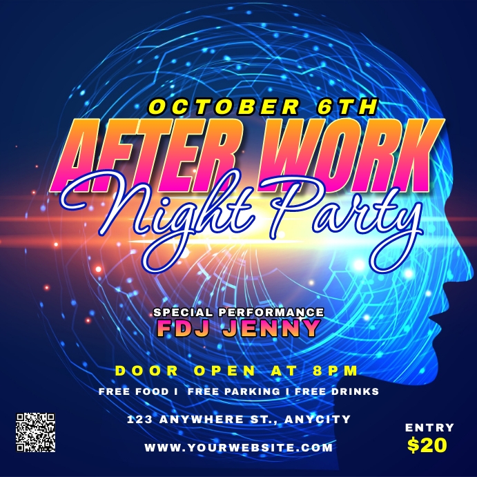 Plantilla de After Work Party | PosterMyWall