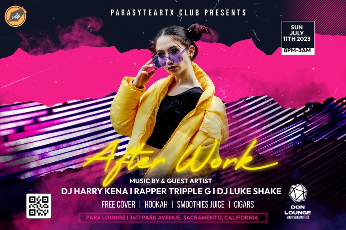 After Work Party Template | PosterMyWall