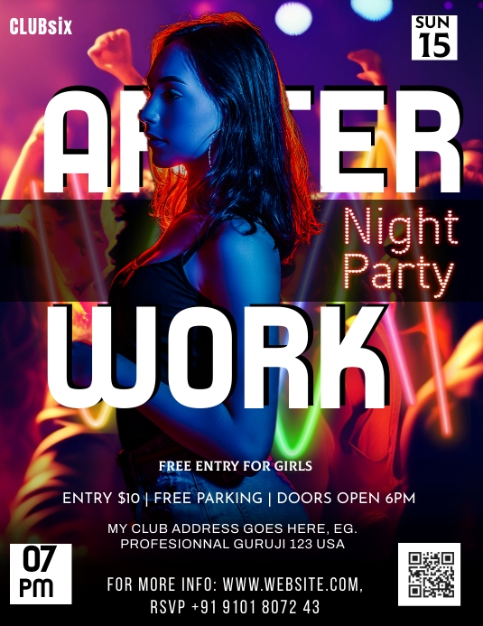 after work party Template | PosterMyWall