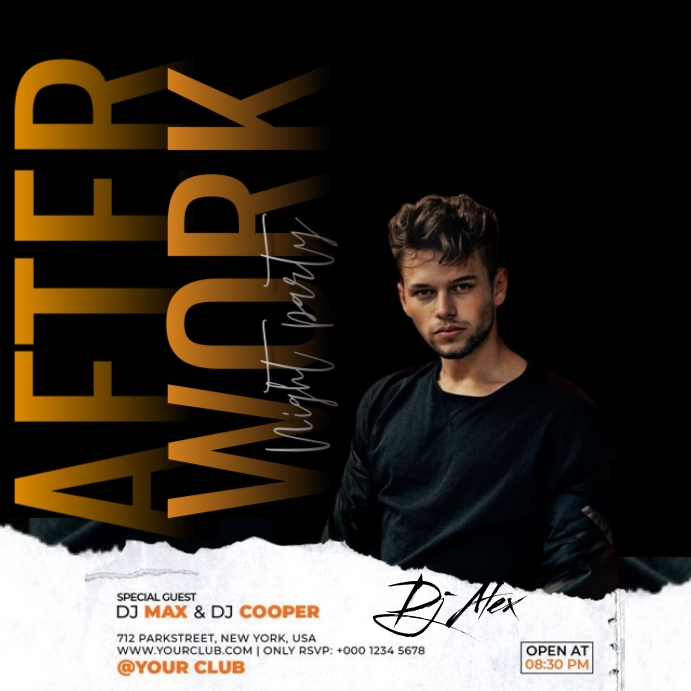 After work party Template | PosterMyWall