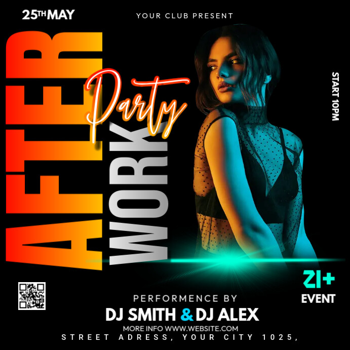 After work party Template | PosterMyWall