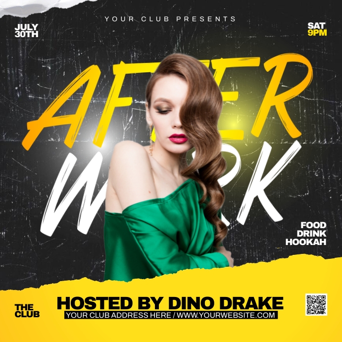 after work party flyer (1) Template | PosterMyWall