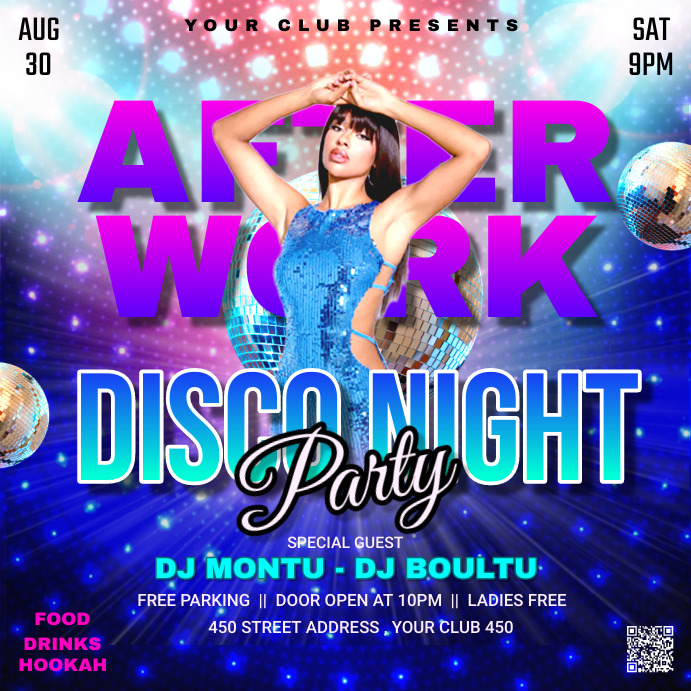 after work party flyer Template | PosterMyWall