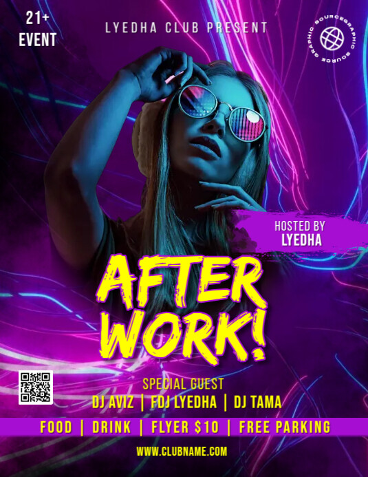 Plantilla de After Work Party Flyer | PosterMyWall