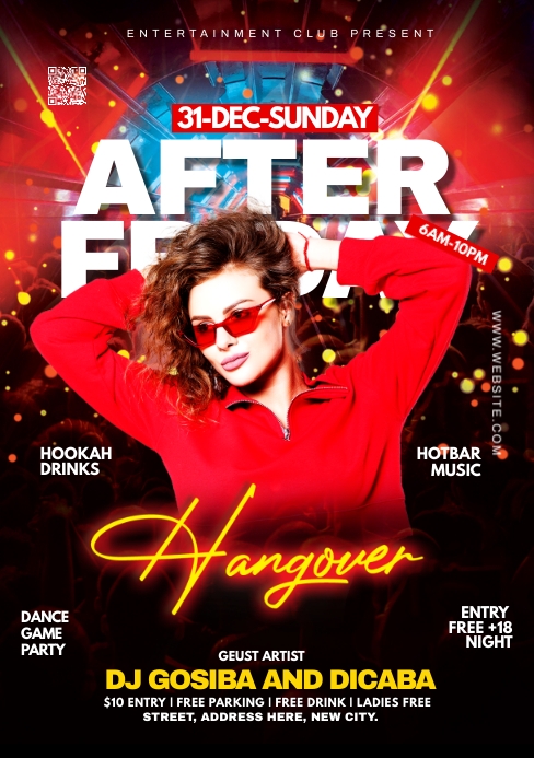 after work party flyer Template | PosterMyWall