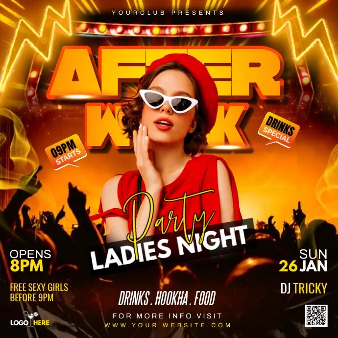 after work party flyer Template | PosterMyWall