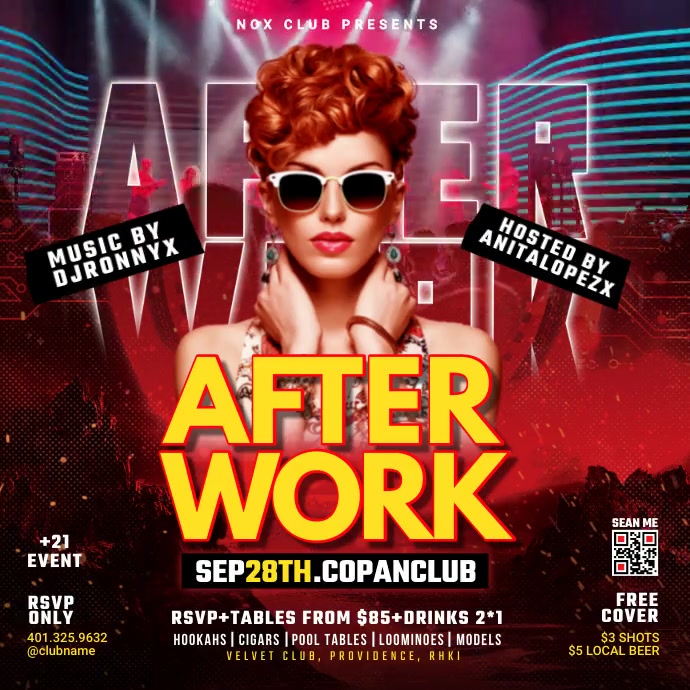 Plantilla de After Work Party flyer | PosterMyWall