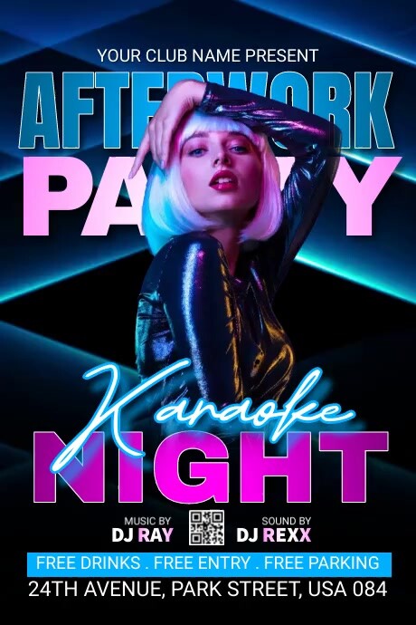 After Work Party Night Template | PosterMyWall