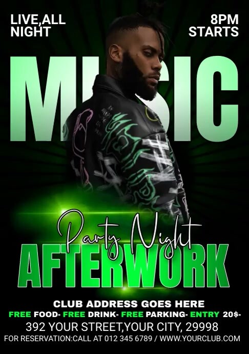 Copy of After Work Party Night | PosterMyWall
