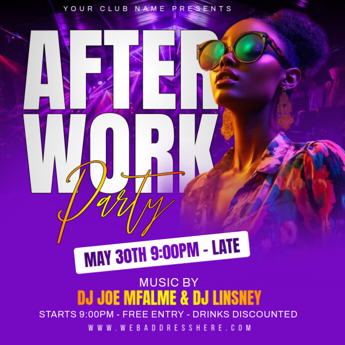 Copy of After work Party template | PosterMyWall