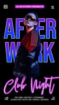 After Work Party Video Template | PosterMyWall