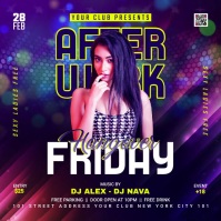 After Work Party flyer Template | PosterMyWall