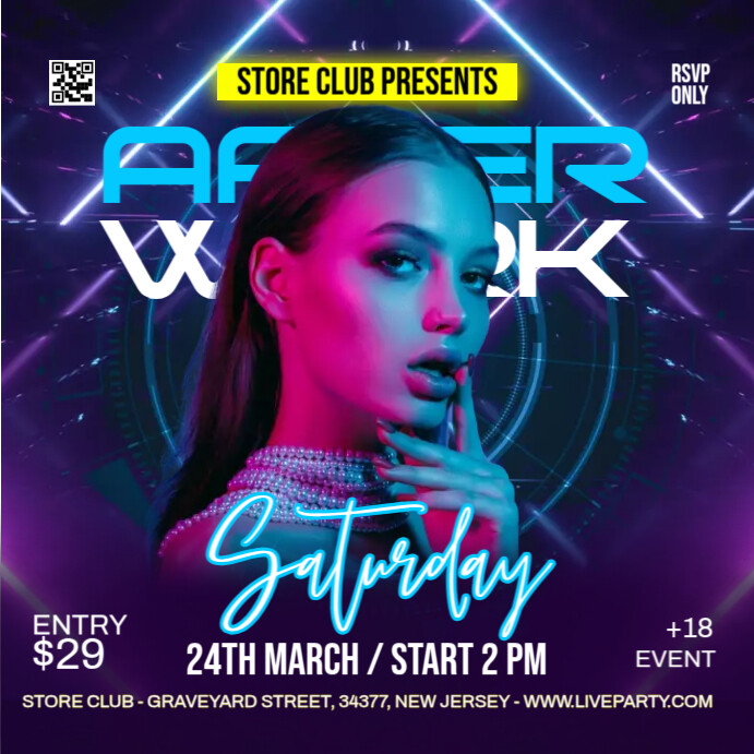 Copy of After Work Saturday Ads | PosterMyWall