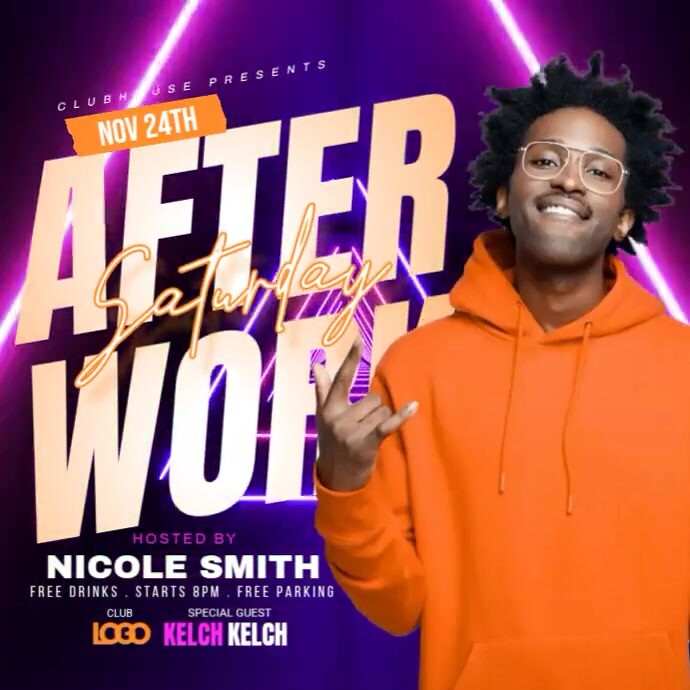 Copy of After Work Saturday | PosterMyWall