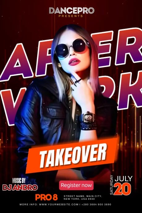 Plantilla de After Work Takeover Video | PosterMyWall
