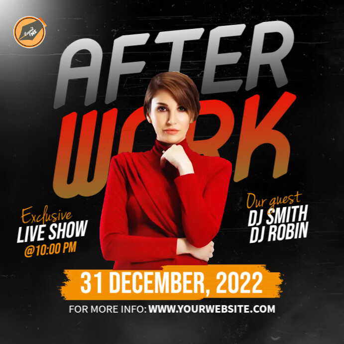 Plantilla de After Work Template | PosterMyWall