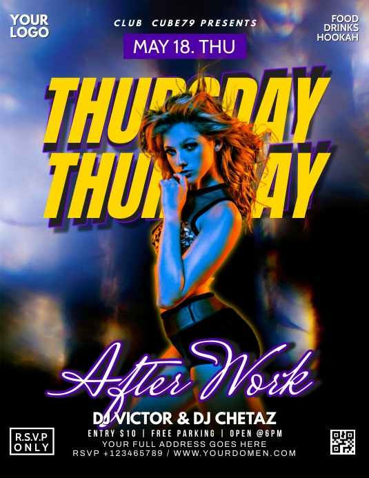 After work thursday Template | PosterMyWall