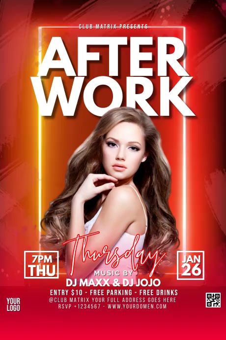 After work Thursday Template | PosterMyWall